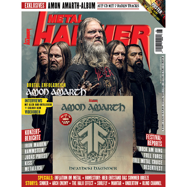 AMON AMARTH CD – exklusiv in METAL HAMMER 08/2022 - Abo/Shop